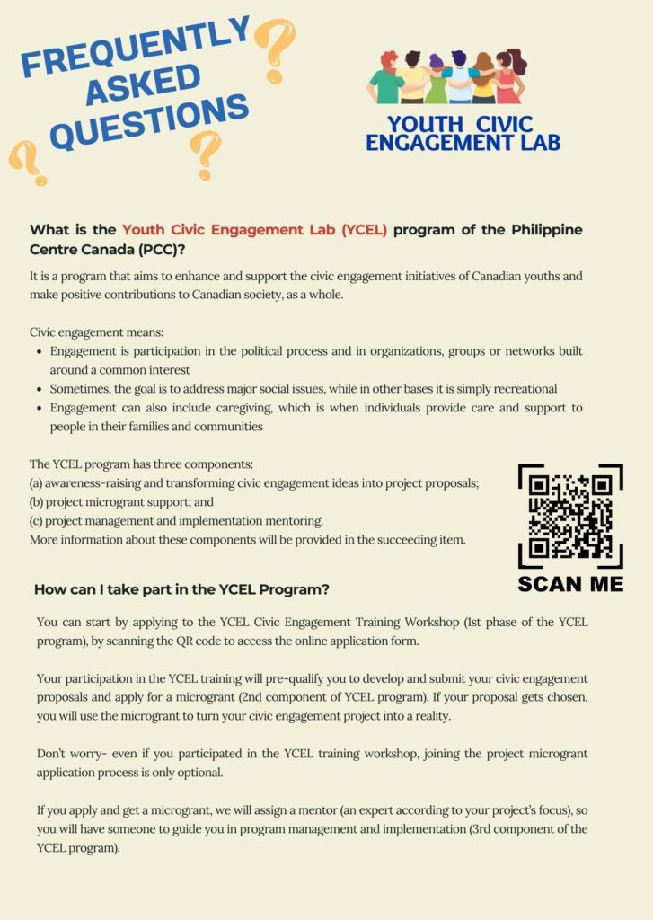 UPDATE ON PCC’S YOUTH CIVIC ENGAGEMENT LAB: ACTIVITIES NOW OPEN TO ...